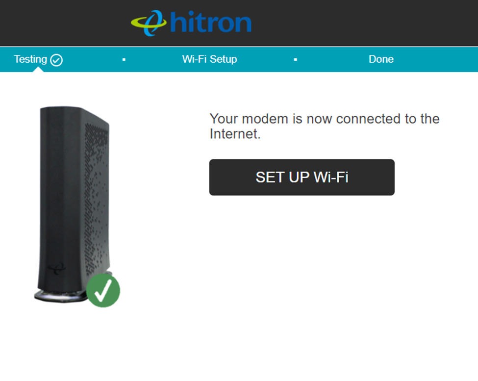 Setting Up Your Hitron-CODA5610Q Babbl Modem